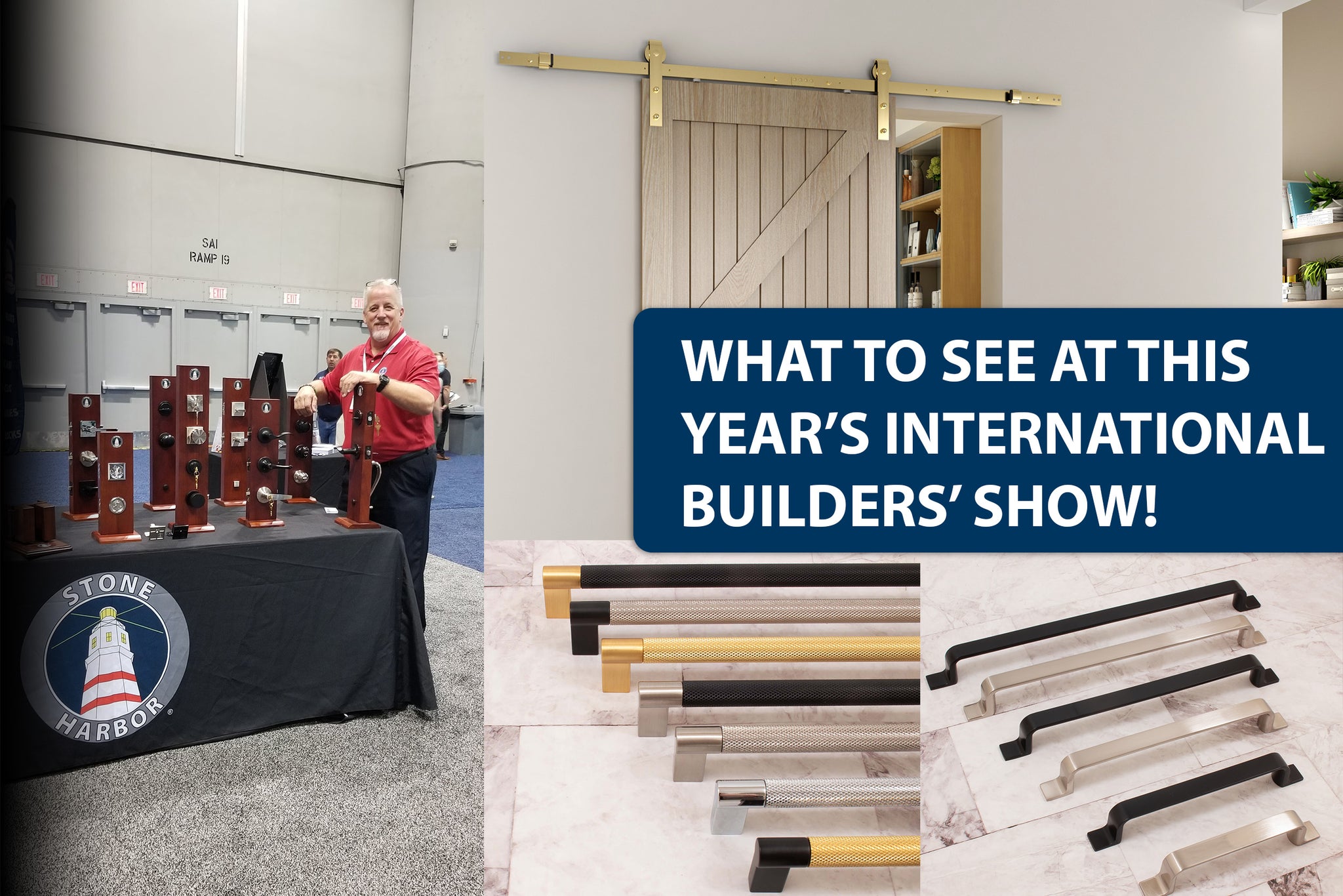 Visit Stone Harbor Hardware at the NAHB International Builders’ Show