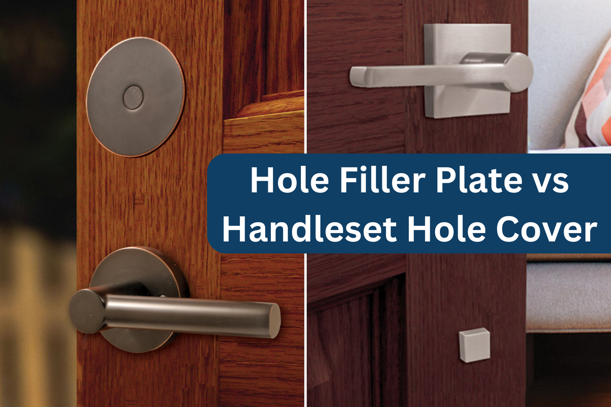 Understanding the Differences: Stone Harbor Hardware Hole Filler Plate
