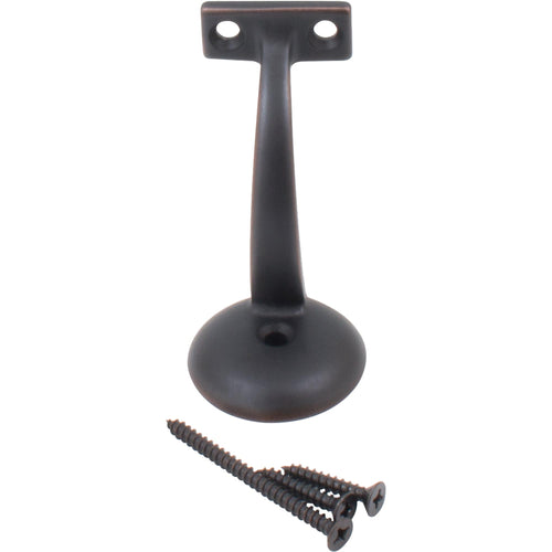 Heavy-Duty Extended Round Base Handrail Brackets