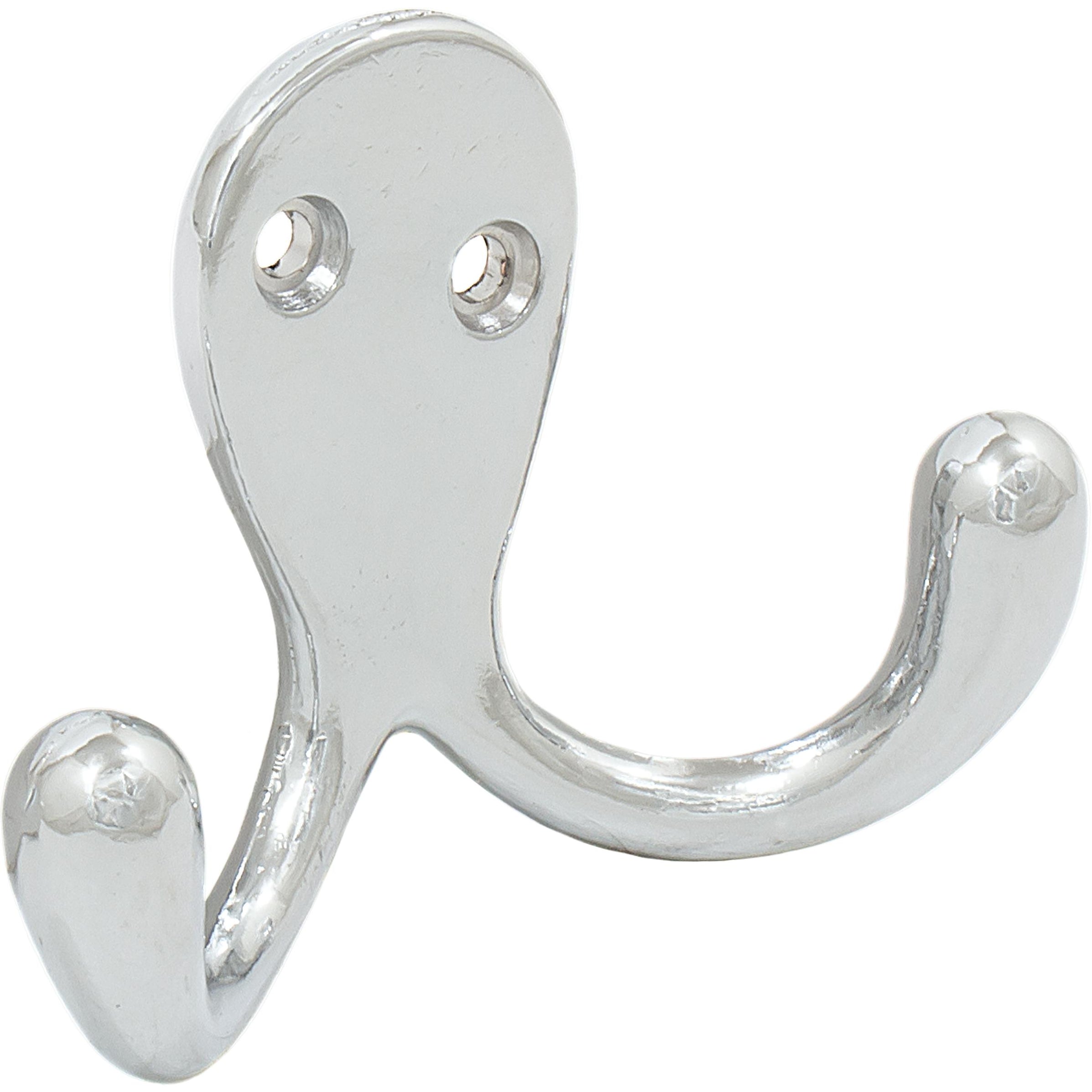 Double Robe Hook, 2-1/8" High, 1" Projection — Stone Harbor Hardware