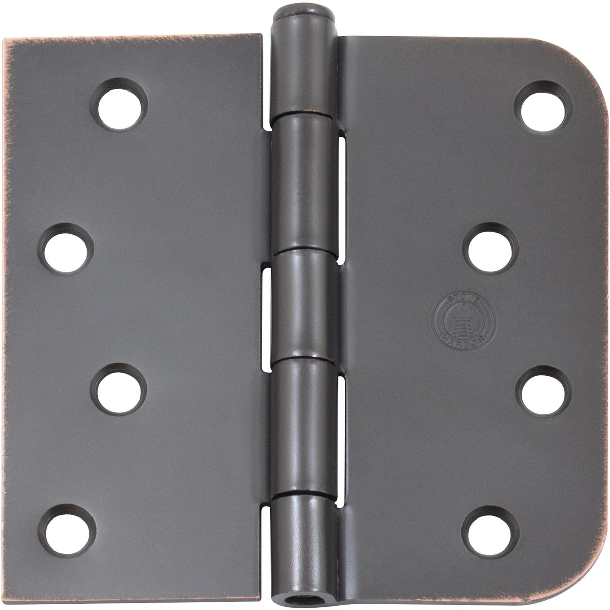 4-Inch Square by 5/8-Inch Radius Hinge — Stone Harbor Hardware