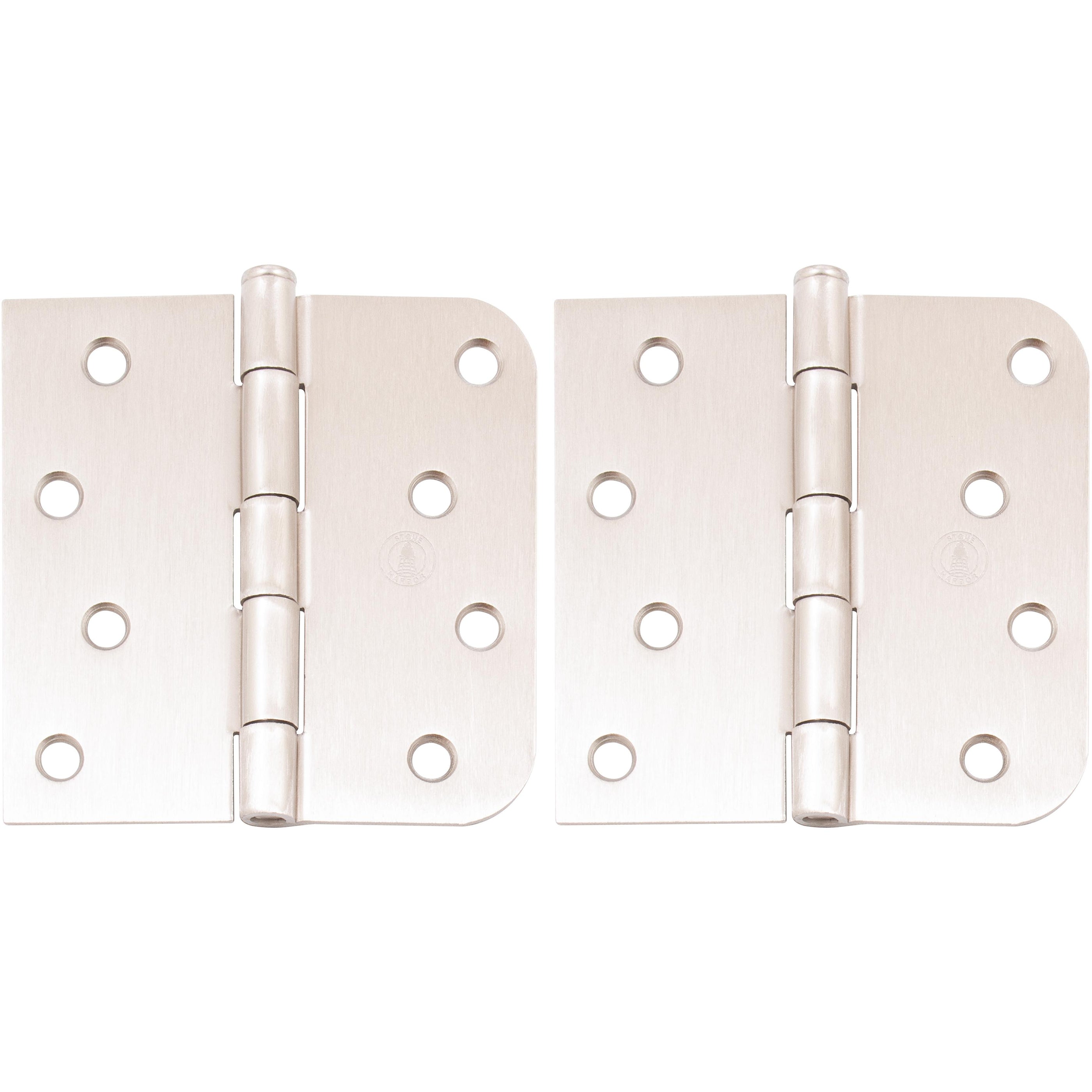 4-Inch Square by 5/8-Inch Radius Hinge — Stone Harbor Hardware