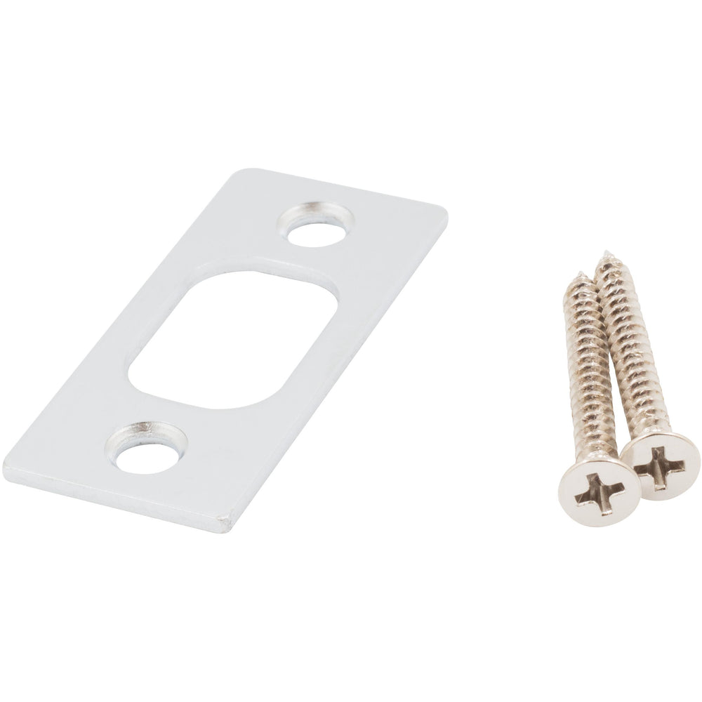 Square Corner Deadbolt Strike Plates
