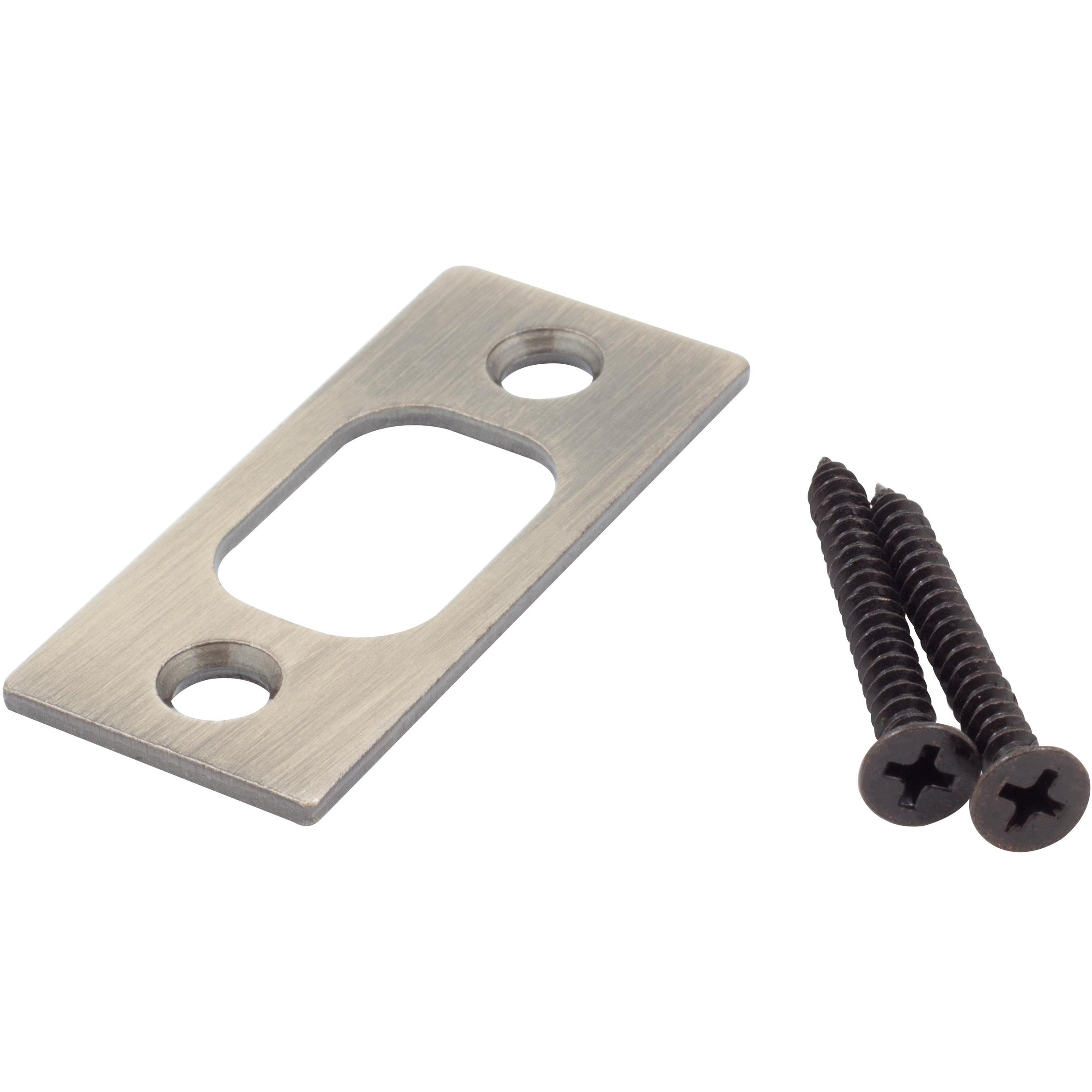 Square Corner Deadbolt Strike Plates — Stone Harbor Hardware