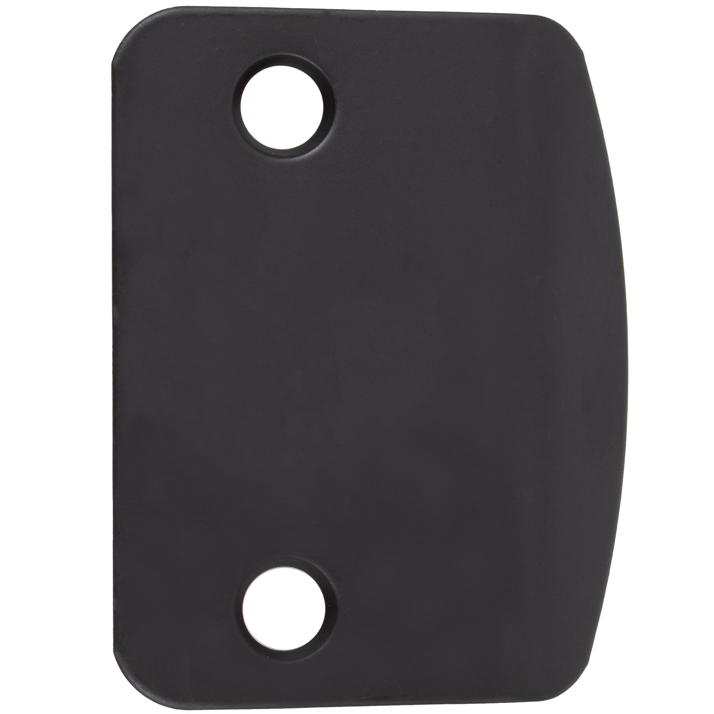 Full Lip Round Corner Blank Strike Plate — Stone Harbor Hardware