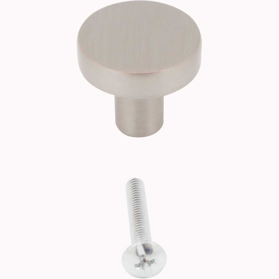 Contemporary Round Knobs — Stone Harbor Hardware