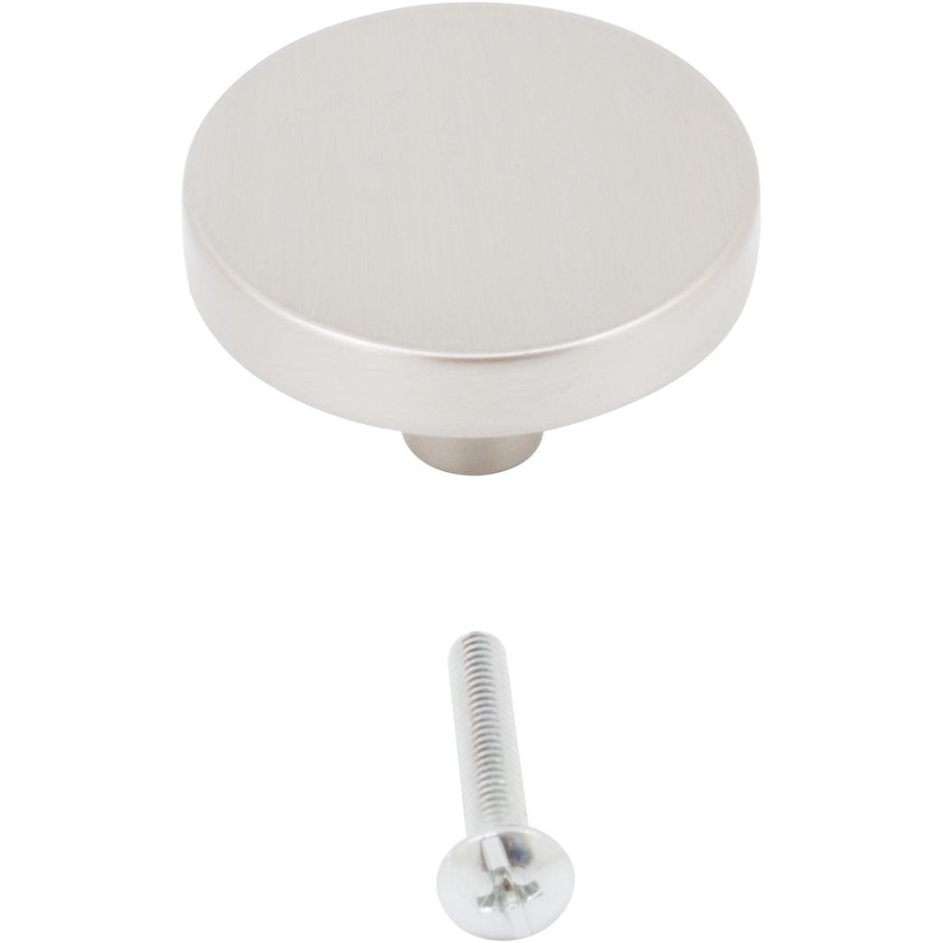Contemporary Round Knobs — Stone Harbor Hardware